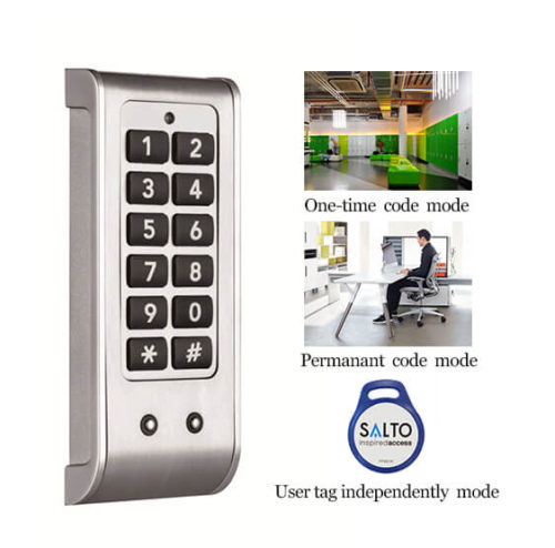 Keypad lock storage cabinet | Digital locker lock system