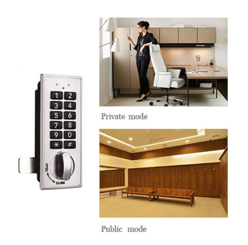 Digital keypad locker lock | keyless push button cabinet lock | Ilockey