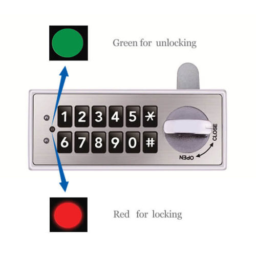Keypad lock file cabinet | Digital electronic cabinet lock | Ilockey