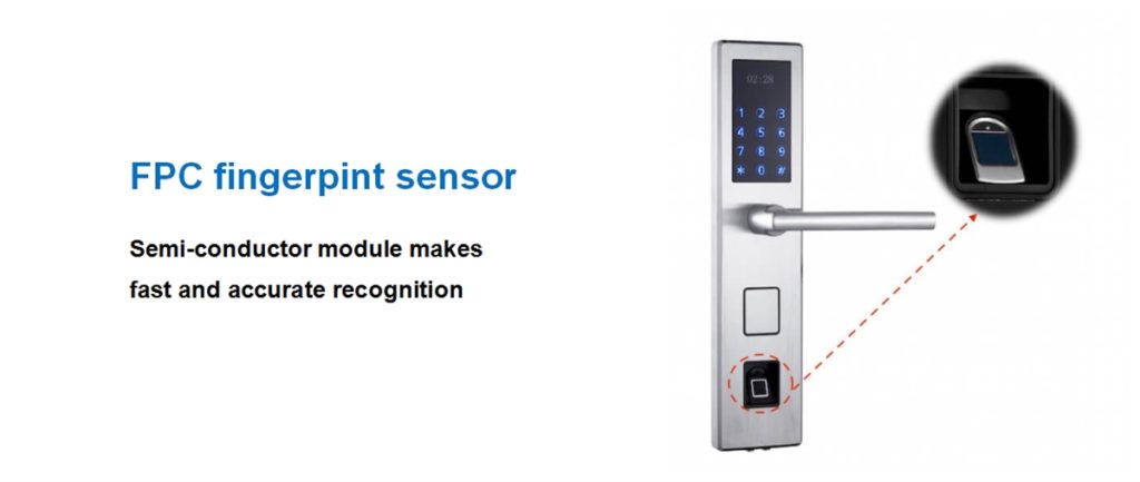 Fingerprint Enabled Door Lock | Fingerprint front door lock | Ilockey