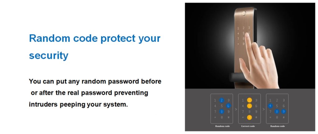 Code Door Lock | Keyless door lock exterior | Ilockey
