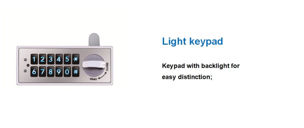 Keypad lock file cabinet | Digital electronic cabinet lock | Ilockey