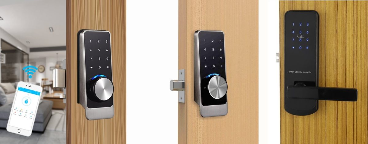 Bluetooth Front Door Lock | Fingerprint bluetooth door lock | Ilockey