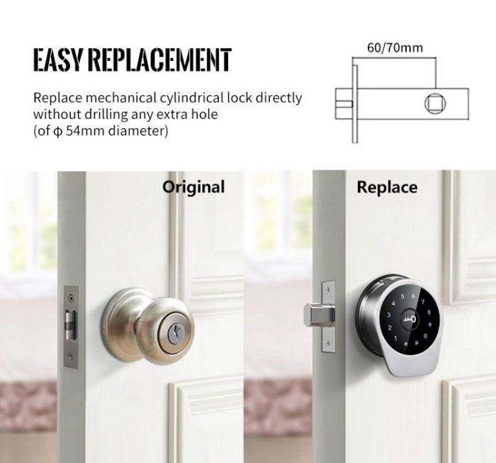 Automatic Fingerprint Digital Door Lock With Alexa Google Home ...