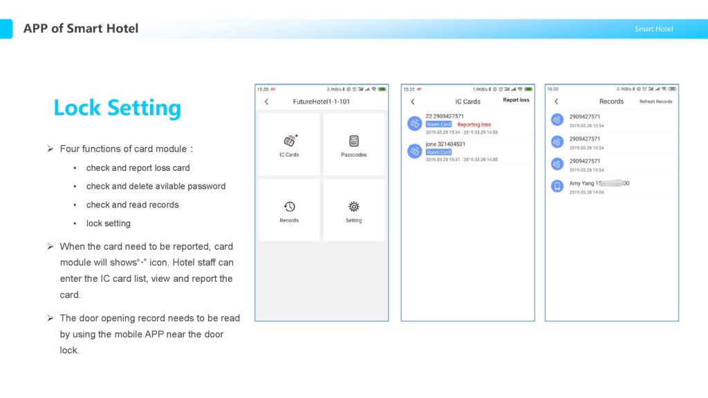 TThotel App Hotel Lock Software | Leading Smart Lock Company in China