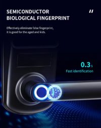 Wifi Keyless Remote Control Fingerprint Door Locks Tuya App Smart Door