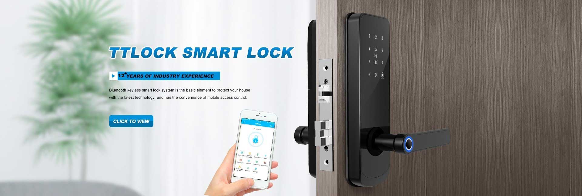 TTlock Bluetooth Door Lock | Bluetooth Smart Door Lock Supplier